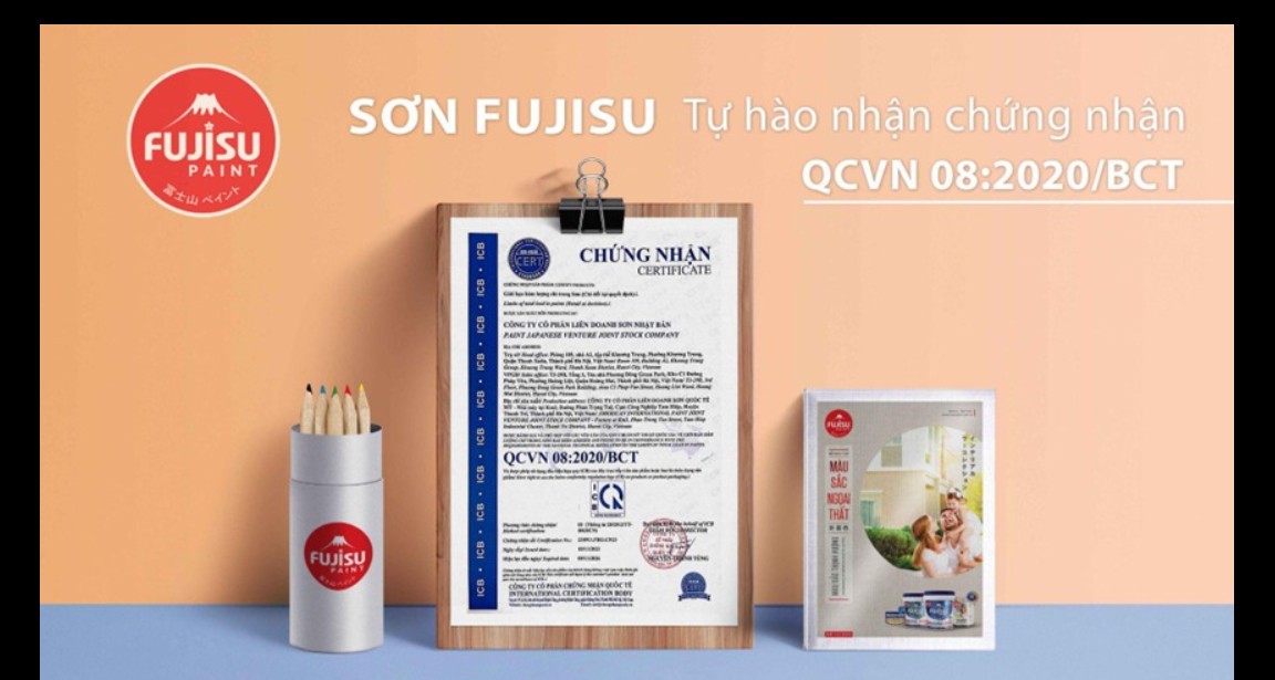 Khẳng định chất lượng Sơn Fujisu - Doanh nghiệp tiên phong đạt chứng ...